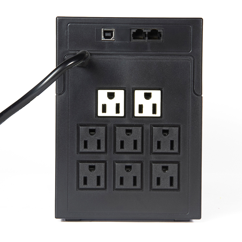UPS Interactivo Elise Fase, AUR-1000-LCD-USB, 1000 VA / 600 W, Puerto ...