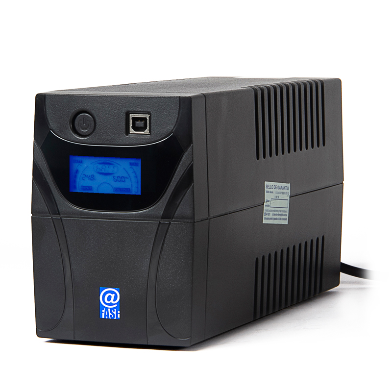 UPS Interactivo Elise @Fase, AUR-650-LCD-USB, 650VA / 360W, Puerto ...